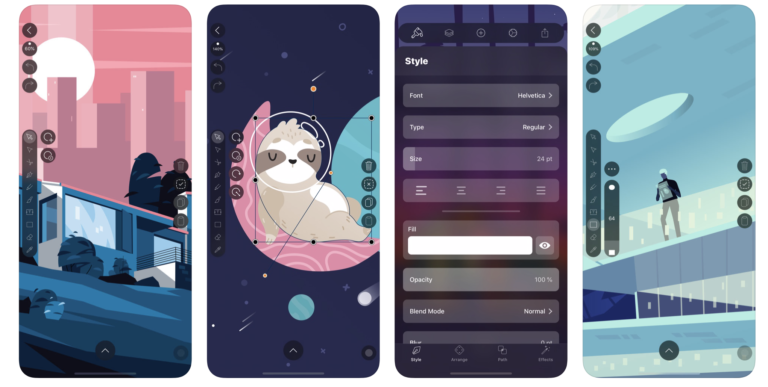 Gratis app för vektoriserade-bilder för iPad och iPhone | Magasin MACKEN